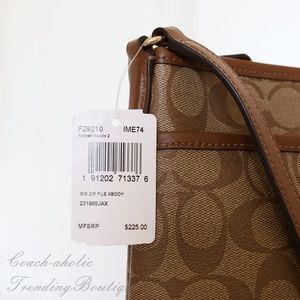 Coach | Bags | Coach F292 File Crossbody Bag In Khakisaddle | Poshmark